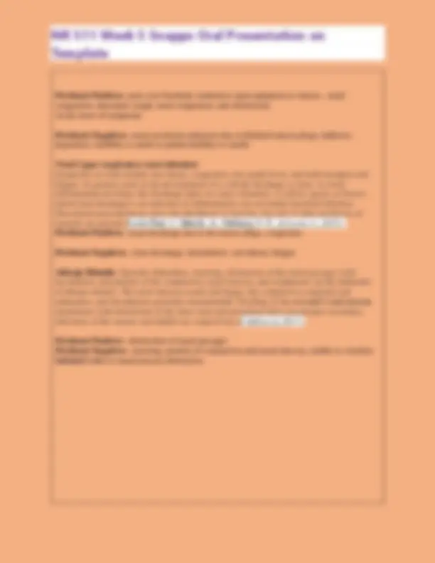 NR 511 Week 5 Snapps Oral Presentation on Template | Exams Nursing ...