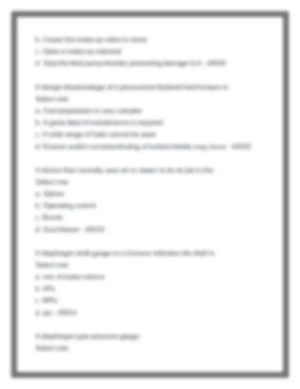 Power Engineering 4a - Unit 12 - Elements of a boiler system Q & A ...