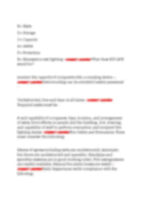 Indoor Place of Assembly Safety Exam Prep: Questions and Solutions ...