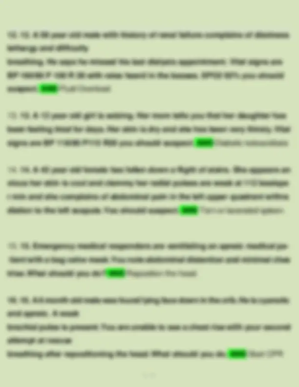 2025 PARAMEDIC FINAL EXAM PREP WITH 600 QUESTIONS AND CORRECT VERIFIED ...