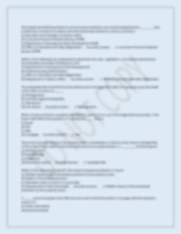 Real Estate Law Questions with 100% Accurate Answers – Exam-Ready Legal ...