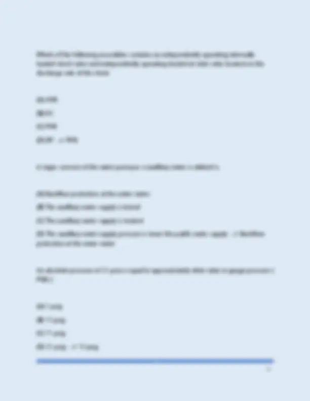 Backflow Prevention Assembly Tester Practice Exam Questions with ...