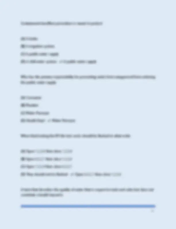 Backflow Prevention Assembly Tester Practice Exam Questions with ...