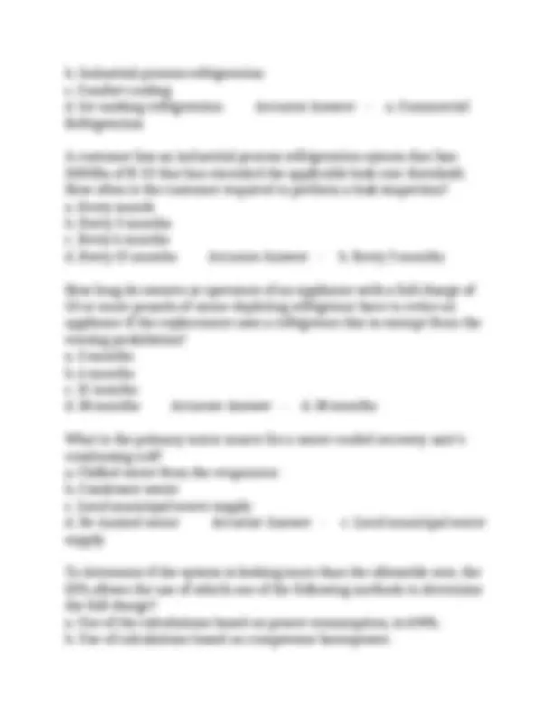 TYPE I, TYPE II , TYPE III(EPA SECTION 608) EXPLAINED. | Exams ...