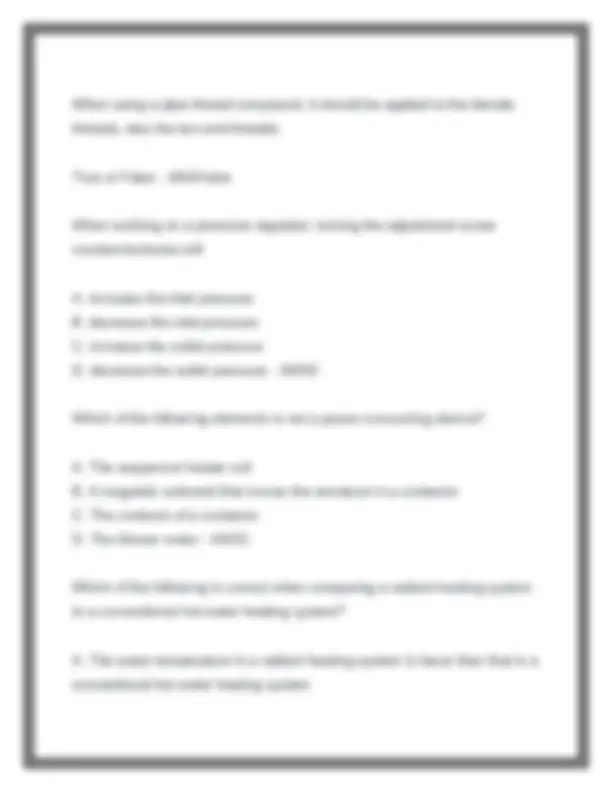 Gas and Electric Heat Exam Review: Questions and Answers | Exams Energy ...