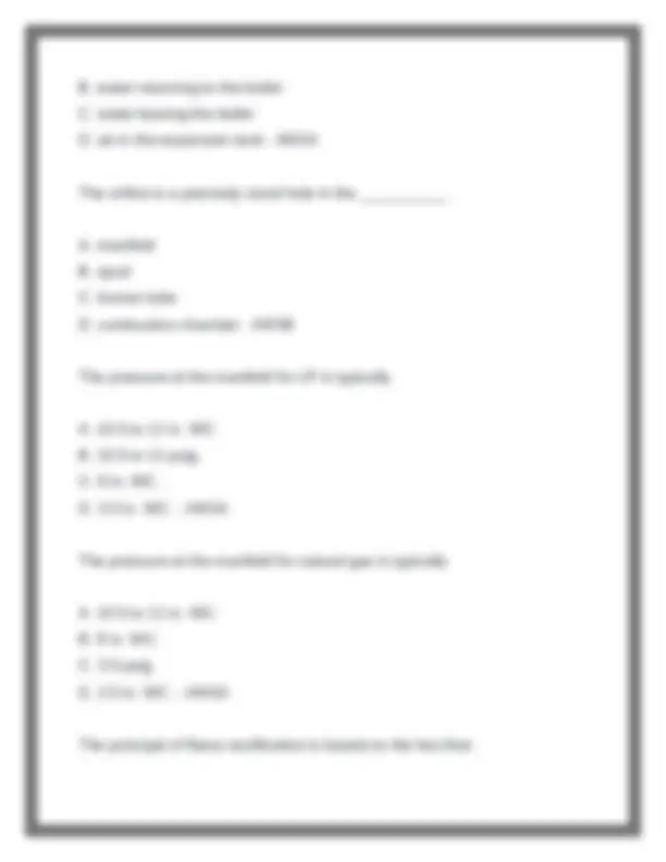 Gas and Electric Heat Exam Review: Questions and Answers | Exams Energy ...