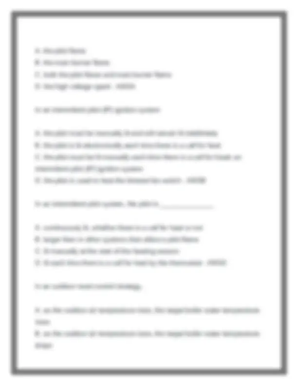 Gas and Electric Heat Exam Review: Questions and Answers | Exams Energy ...