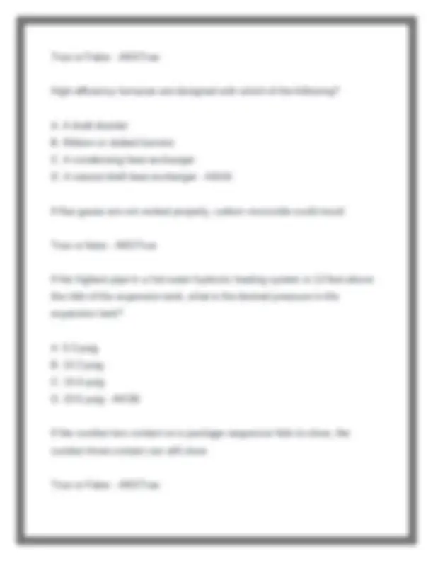 Gas and Electric Heat Exam Review: Questions and Answers | Exams Energy ...