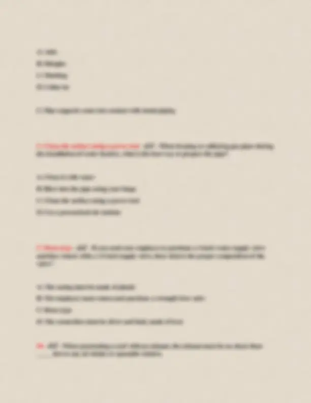 CSLB Class B Contractor Exam: Core Trades Q&A | Exams Engineering | Docsity