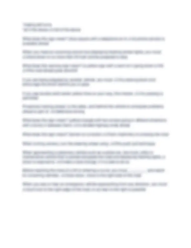 Iowa Permit Test Complete Questions And Answers Graded A | Exams ...