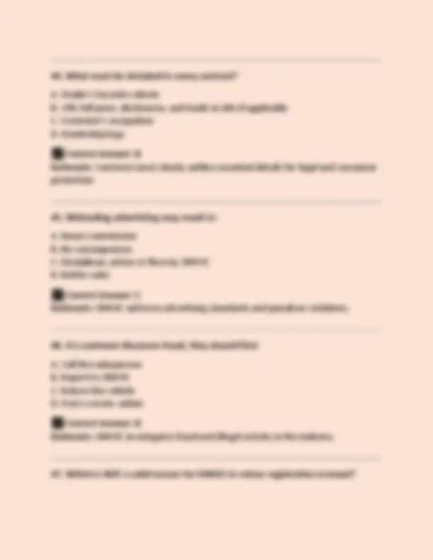 OMVIC Final Exam Practice Exam 2025 Questions, Correct Answers, and ...