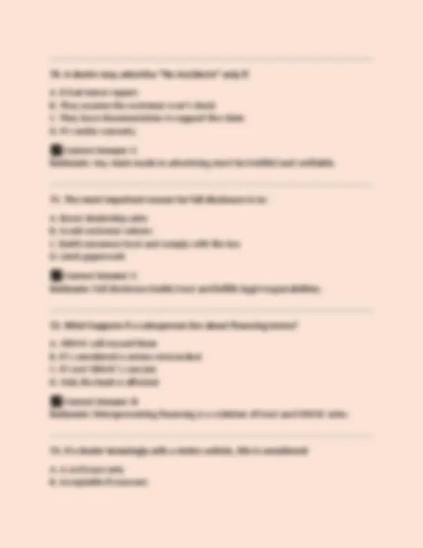 OMVIC Final Exam Practice Exam 2025 Questions, Correct Answers, and ...