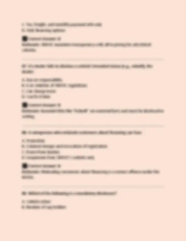 OMVIC Final Exam Practice Exam 2025 Questions, Correct Answers, and ...