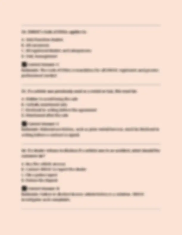 OMVIC Final Exam Practice Exam 2025 Questions, Correct Answers, and ...