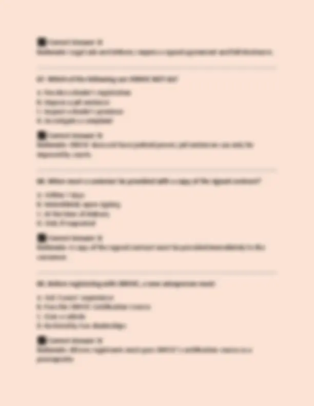 OMVIC Final Exam Practice Exam 2025 Questions, Correct Answers, and ...