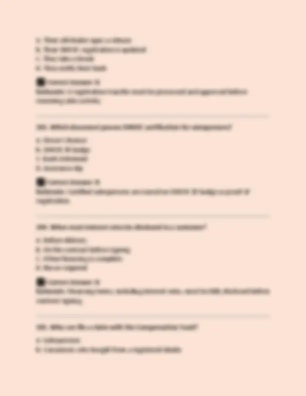 OMVIC Final Exam Practice Exam 2025 Questions, Correct Answers, and ...