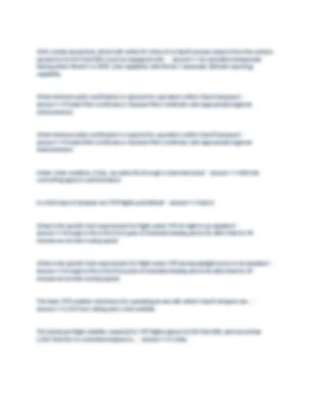 Private Pilot Practice Exam – 2025–2026 – FAA Written Accurate Real ...