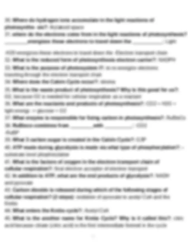 AP BIOLOGY UNIT 3 STUDY GUIDE revision Test verified solutions upgraded ...