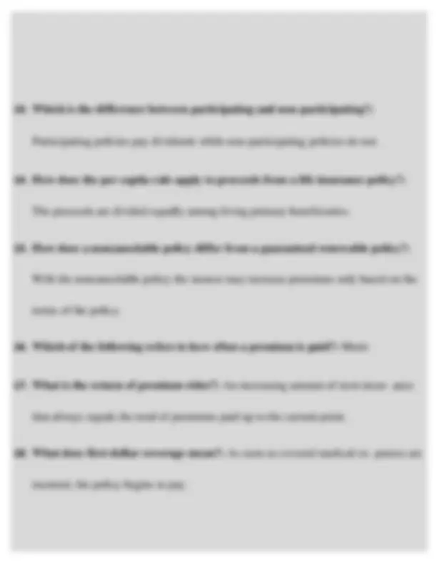 PSI LIFE, ACCIDENT, AND HEALTH PRACTICE EXAM NEWEST UPDATED WITH 70 ...