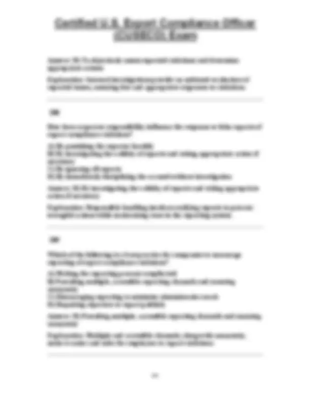 Certified U.S. Export Compliance Officer (CUSECO) Exam | Exams ...