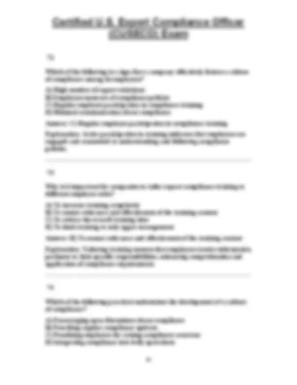 Certified U.S. Export Compliance Officer (CUSECO) Exam | Exams ...