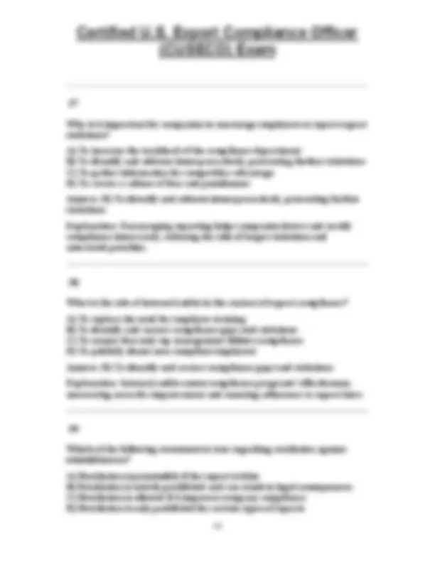 Certified U.S. Export Compliance Officer (CUSECO) Exam | Exams ...