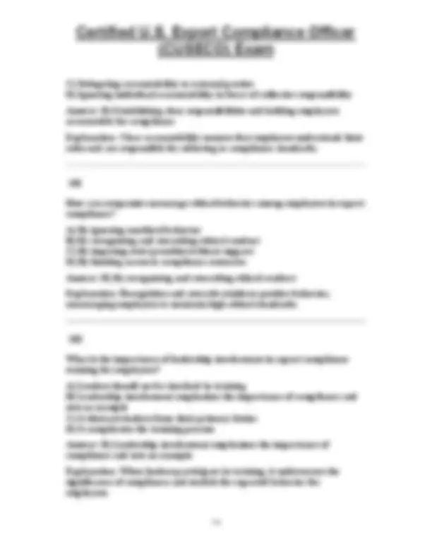 Certified U.S. Export Compliance Officer (CUSECO) Exam | Exams ...
