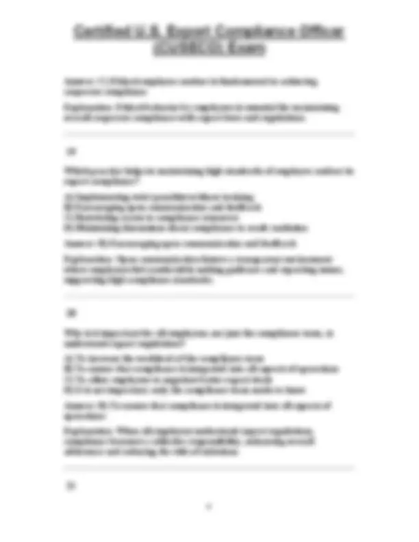Certified U.S. Export Compliance Officer (CUSECO) Exam | Exams ...