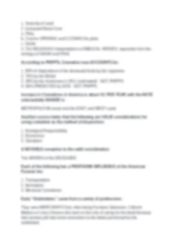 Sociology of Funeral Service study set with 100% verified solutions ...