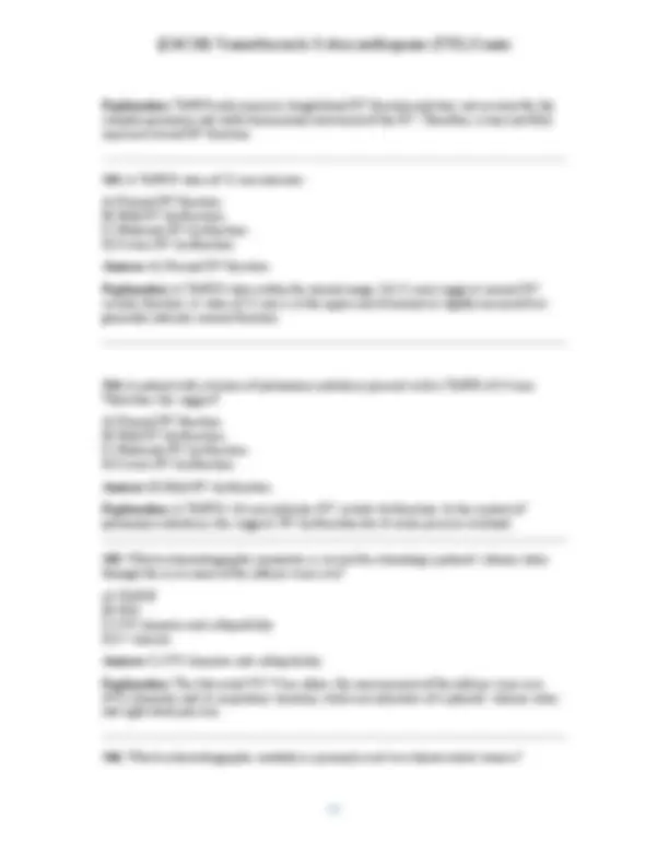(EACVI) Transthoracic Echocardiogram (TTE) Exam | Exams Technology ...