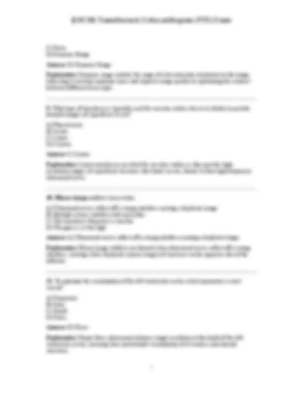 (EACVI) Transthoracic Echocardiogram (TTE) Exam | Exams Technology ...