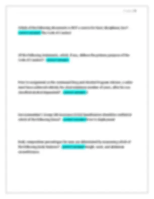 Navy E-6 PMKEE Professional Conduct Study Guide: Exam Questions and ...