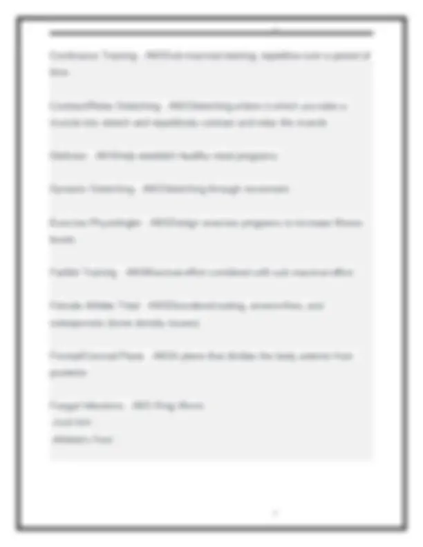 Exercise Science - Sports Medicine Exam Latest 2025-2026. Questions ...