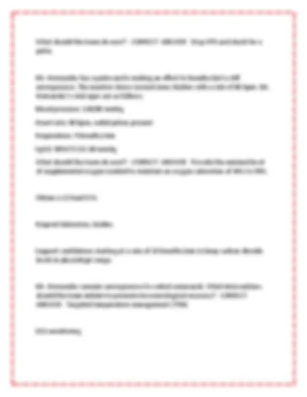 AMERICAN RED CROSS ACLS FINAL EXAM 2025 LATEST REAL QUESTIONS AND ...