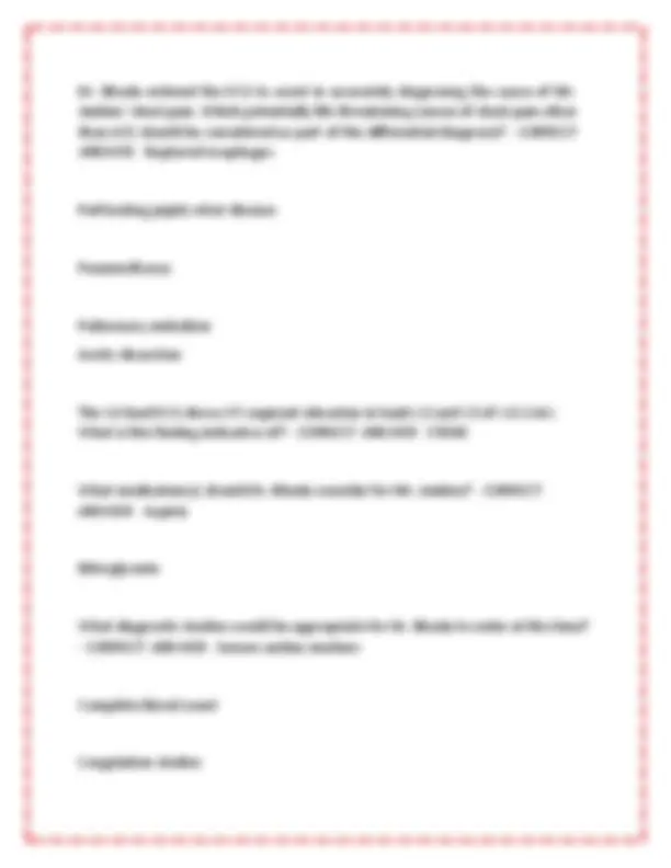 AMERICAN RED CROSS ACLS FINAL EXAM 2025 LATEST REAL QUESTIONS AND ...