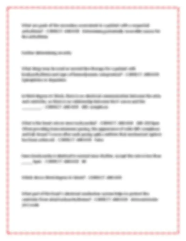 AMERICAN RED CROSS ACLS FINAL EXAM 2025 LATEST REAL QUESTIONS AND ...