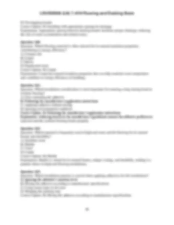 LOUISIANA (LA) 7-414 Flooring and Decking Exam with Study Book | Exams Technology | Docsity