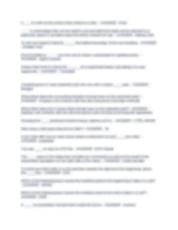 EXCEL-Chapter 2 Exam 2025 | Formulas, Functions, and Formatting ...