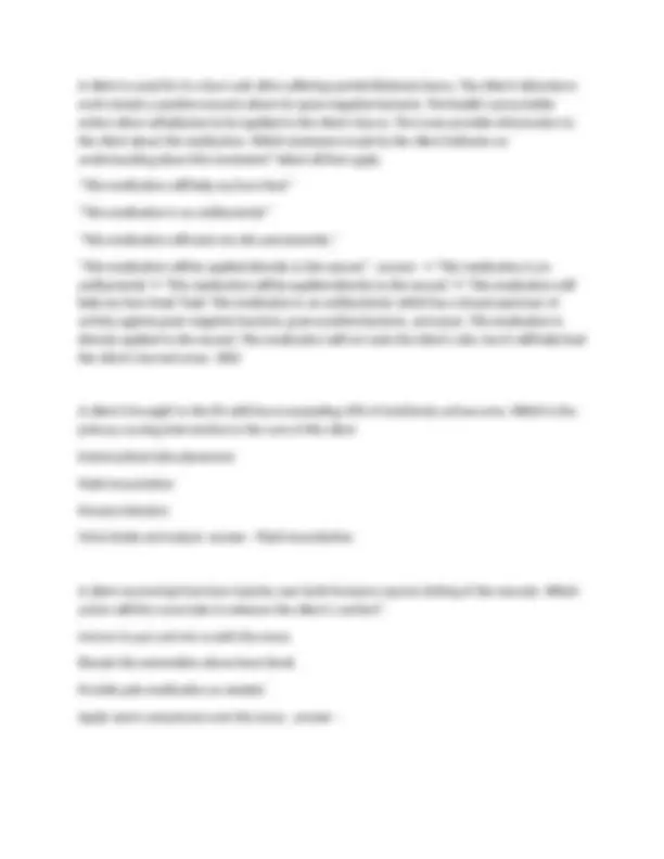 Chapter 57- Burn Management Questions and Verified Answers | Exams ...