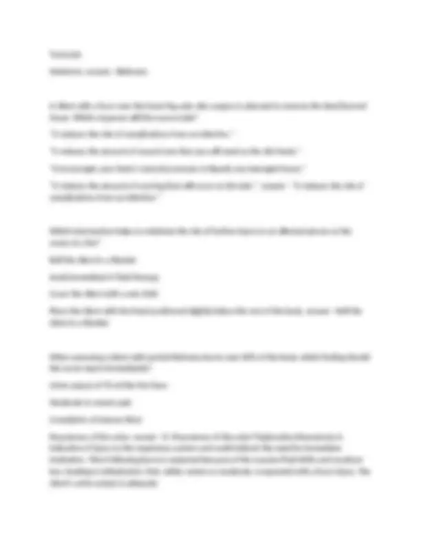 Chapter 57- Burn Management Questions and Verified Answers | Exams ...