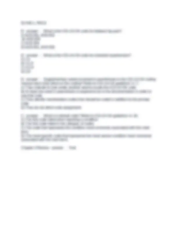 AAPC CPC Chapter 3 Questions and Answers 100% Solved | Exams Advanced Education | Docsity