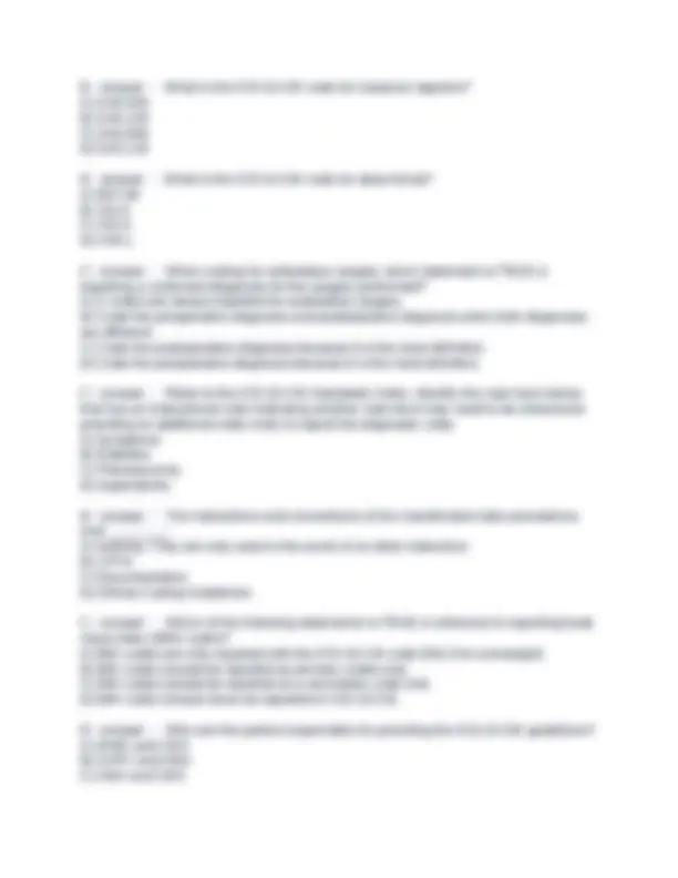 AAPC CPC Chapter 3 Questions and Answers 100% Solved | Exams Advanced Education | Docsity