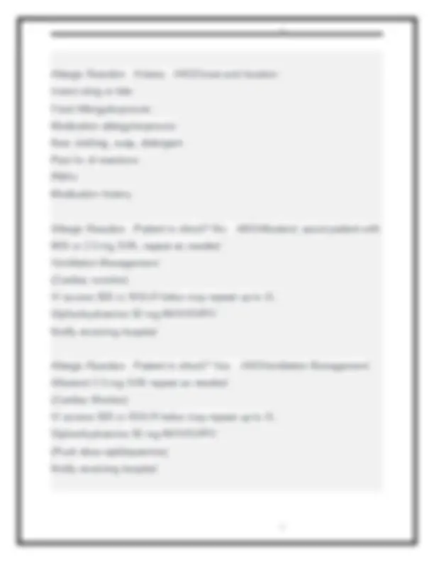 SNHD EMS PROTOCOLS TEST BANK NEWEST EDITION 2025-2026. QUESTIONS ...