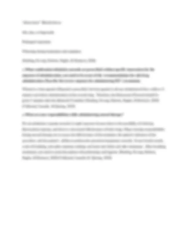 Acute Asthma Management: A Case Study Analysis | Exams Nursing | Docsity