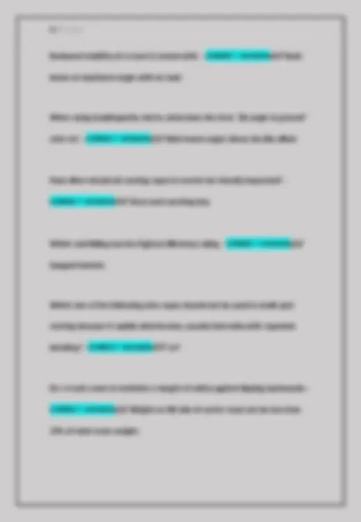 MOBILE CRANE NCCER 2025, CRANE OPERATOR EXAM, NCCER 100 QUESTIONS AND ...