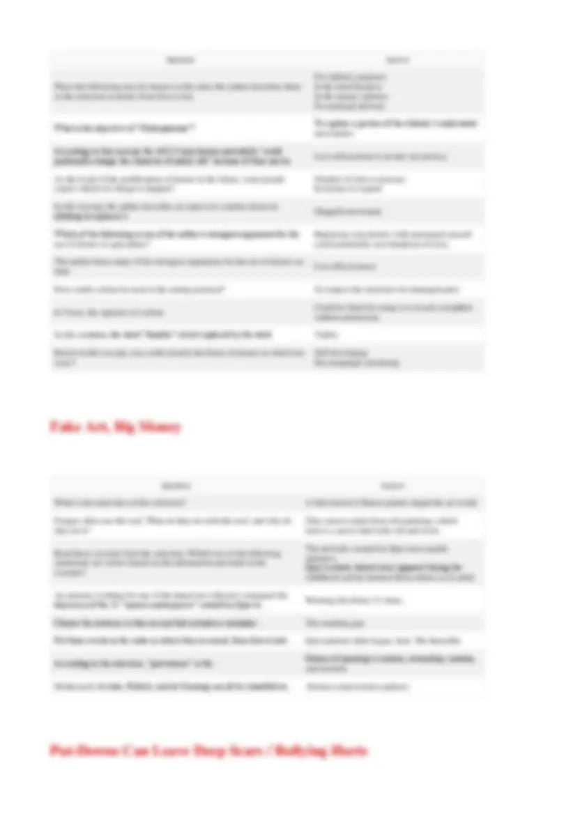 Reading Plus Level L Answers – 100% Accurate & Verified (Instant Access ...