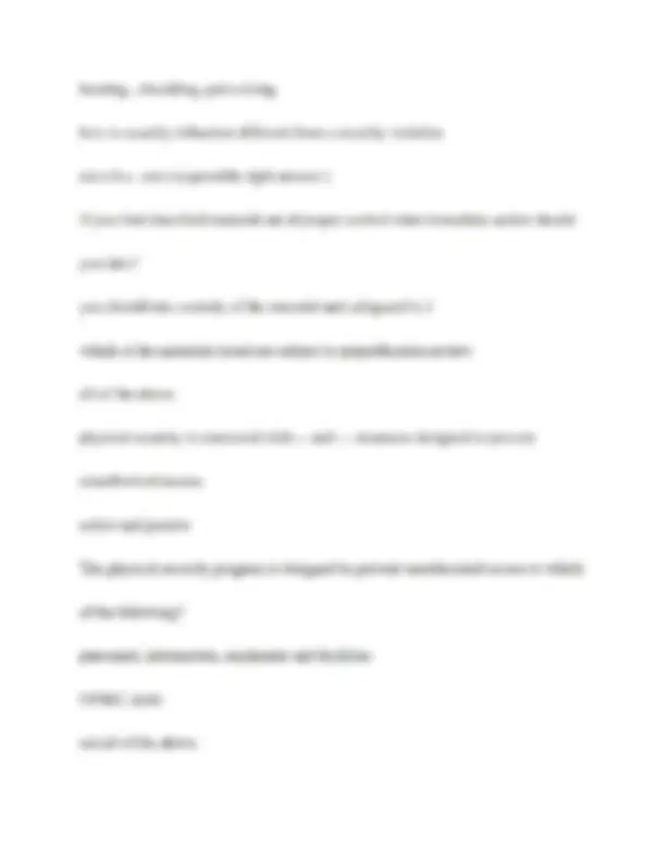 DOD annual security awareness refresher 2025| Answered 100% | Exams ...