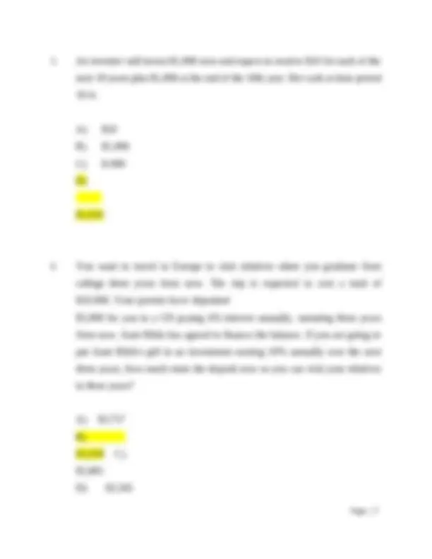 FINA-7003 Business Finance 2 Week 1 Chapter 1 and 2 Questions with ...