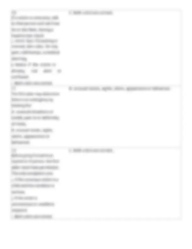 FIRST AID PRACTICE TEST #1 American Red Cross Test Questions and ...