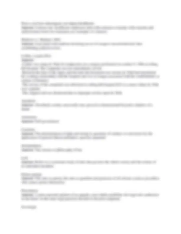 MHA 703 Module 1 Study Guide: U.S. Law, Healthcare Regulations, & Legal ...